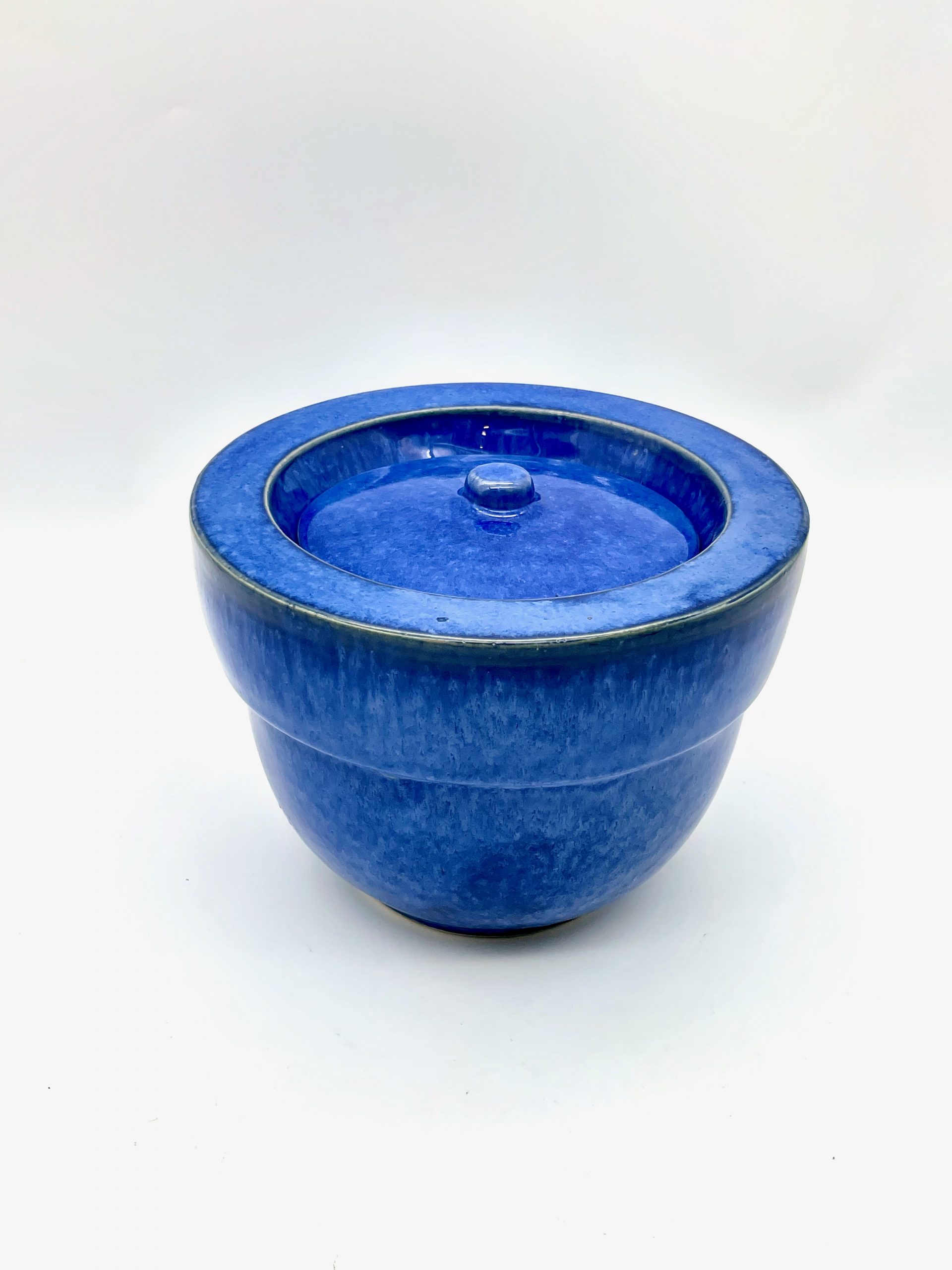 Round big Tabletop Fire Pot Ceramic Outdoor Fireplace - "The charm of ...